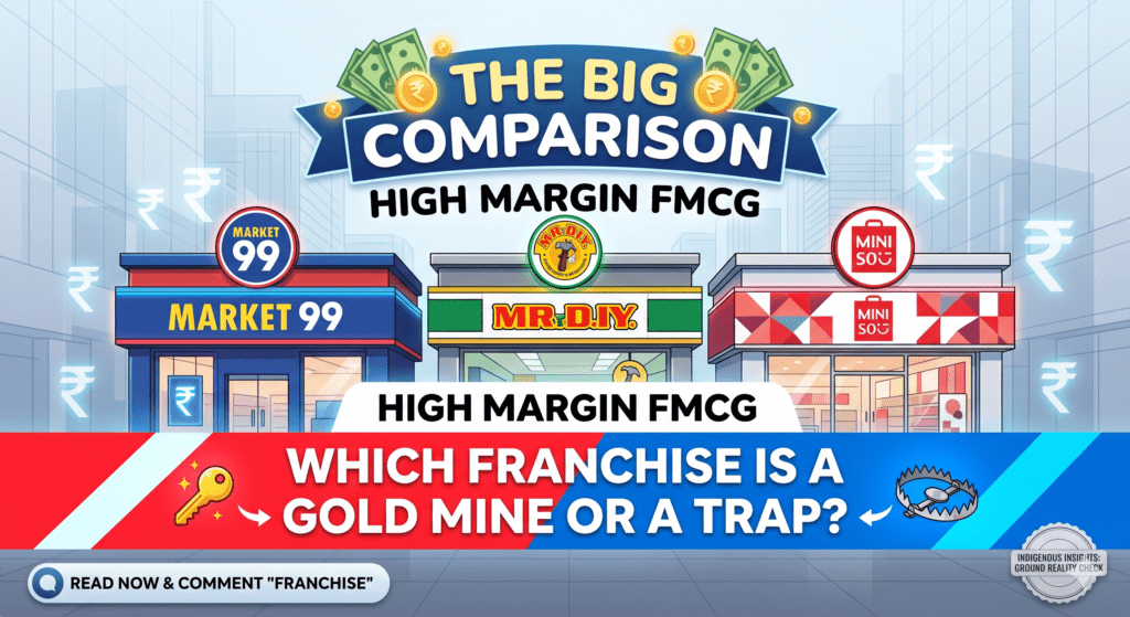 Market 99 vs. MR DIY: Best Franchise Business in India